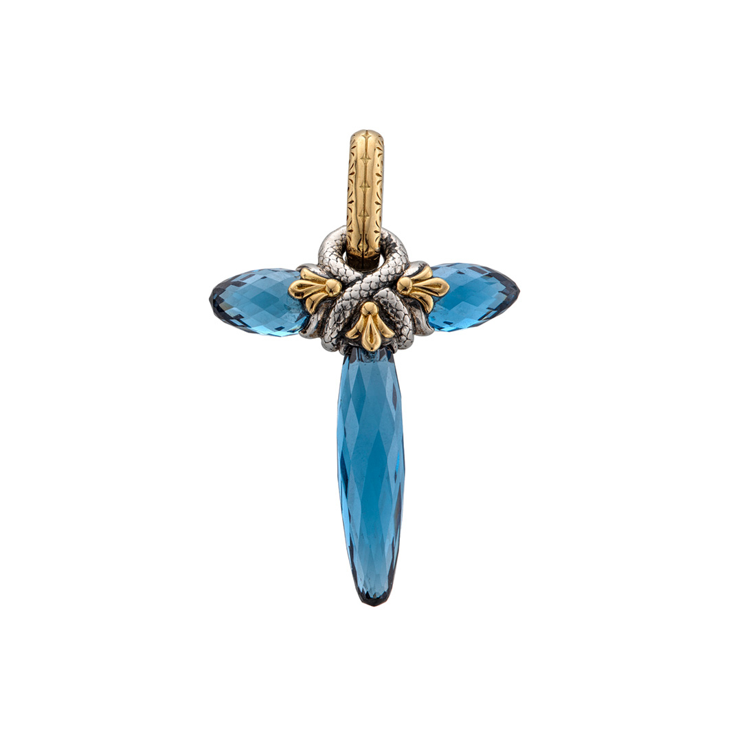 Konstantino Anthos Eon Cross Pendant | LMFJ