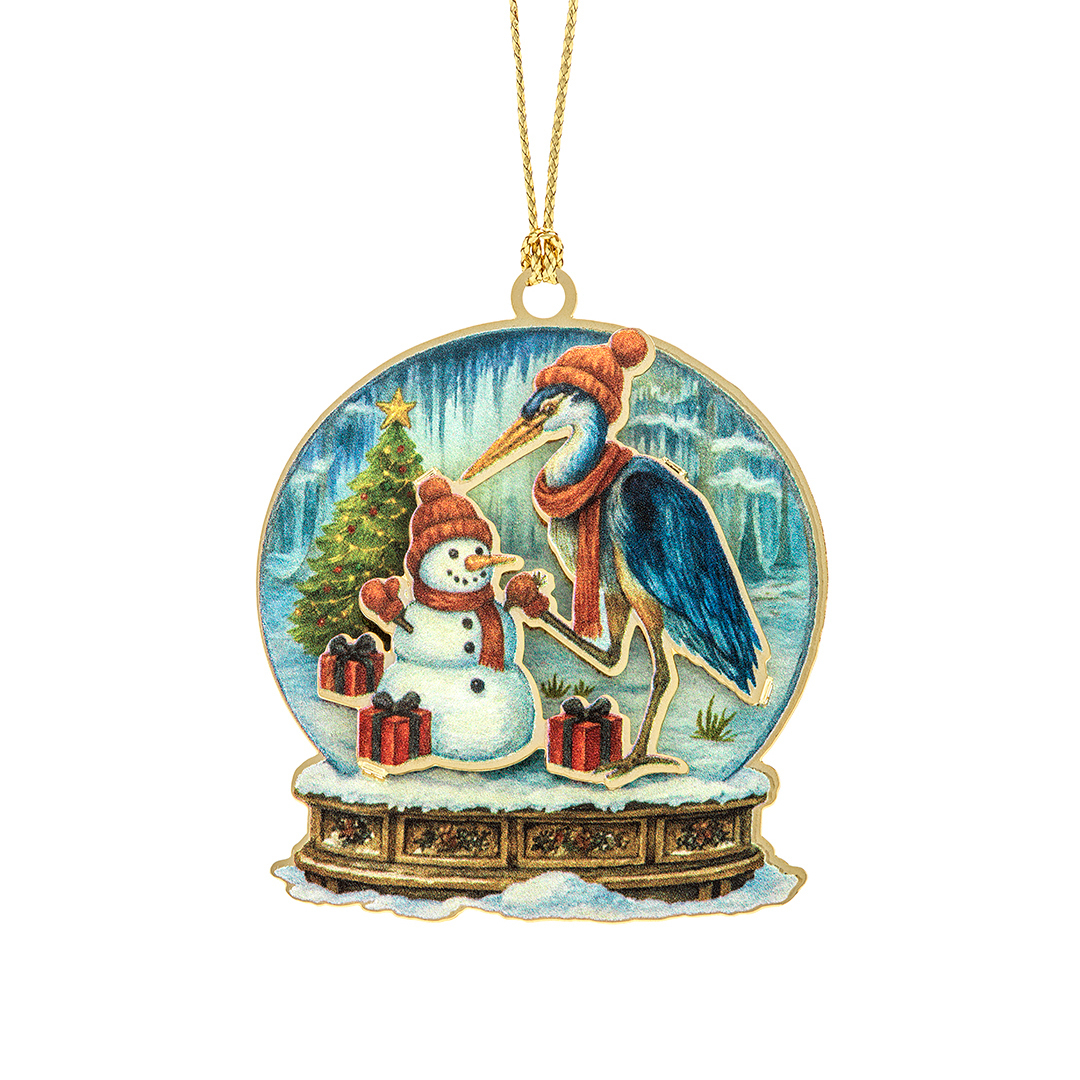 2025 Winter Visits the Bayou Ornament